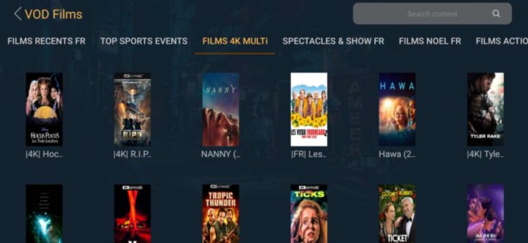 LXtream Code IPTV | Abonnement 12 Mois - FTCR IPTV